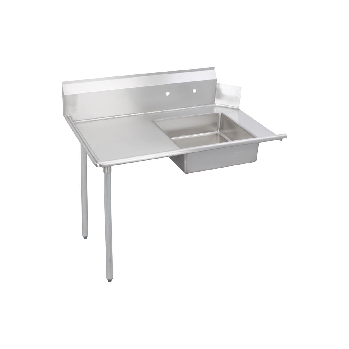 Elkay Soiled Dishtable, 96X30 OA, SS Legs, R-To-L Operation, 16/300 SS, NSF