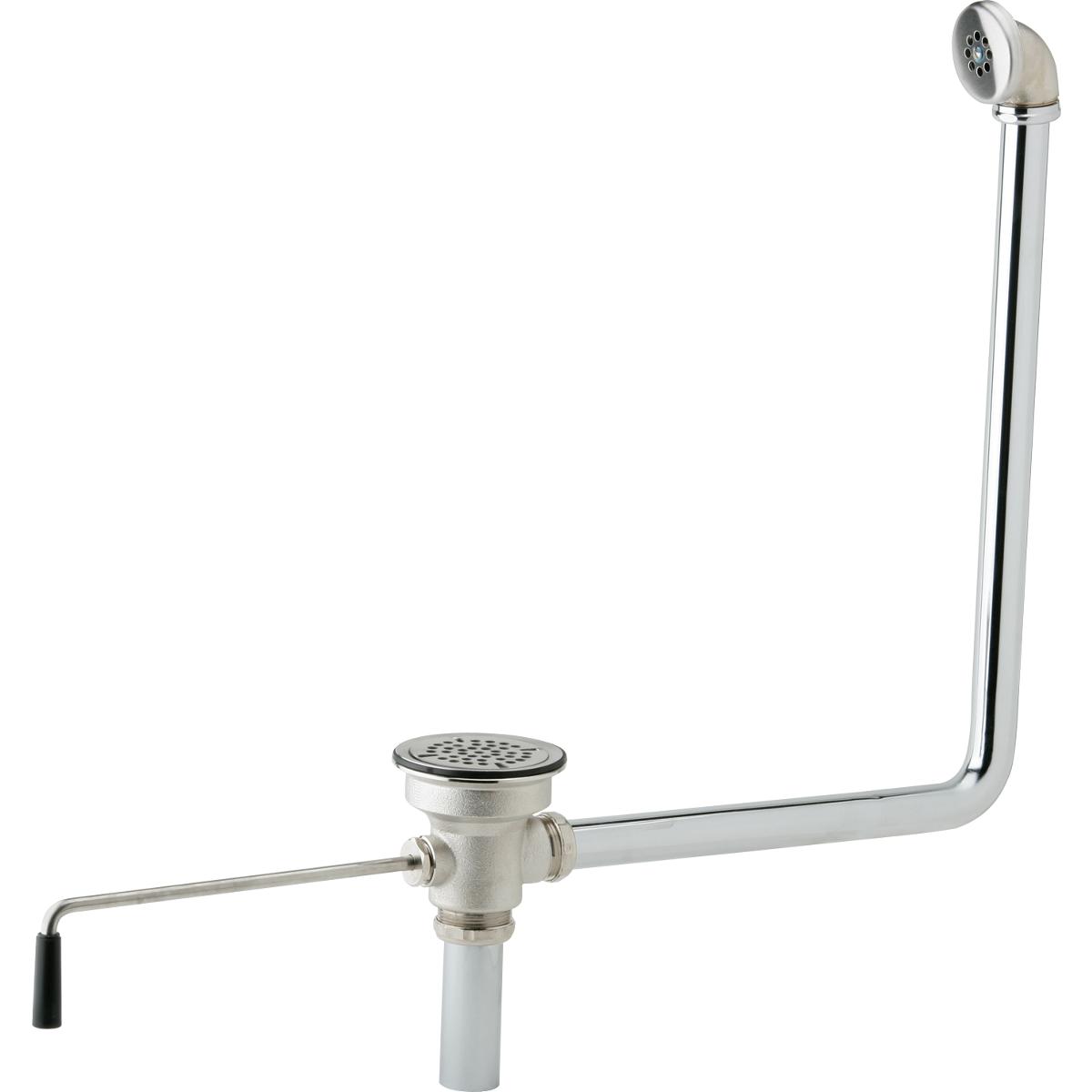 Elkay 3-1/2" Drain Fitting Rotary Lever Operated with Overflow