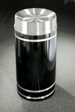 The 'Monte Carlo' Powder Coat Tip Action Receptacle 33 Gallon