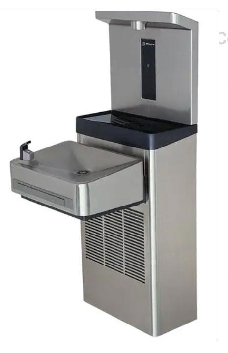 Wall Mount ADA Filtered Water Cooler with Bottle Filler